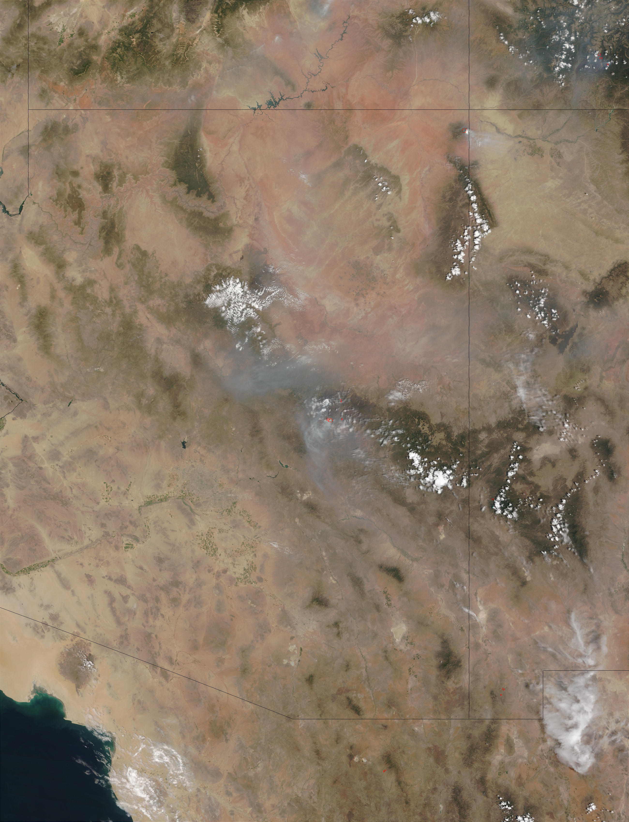 Complejo de incendios Rodeo - Chediski, Arizona | STESA