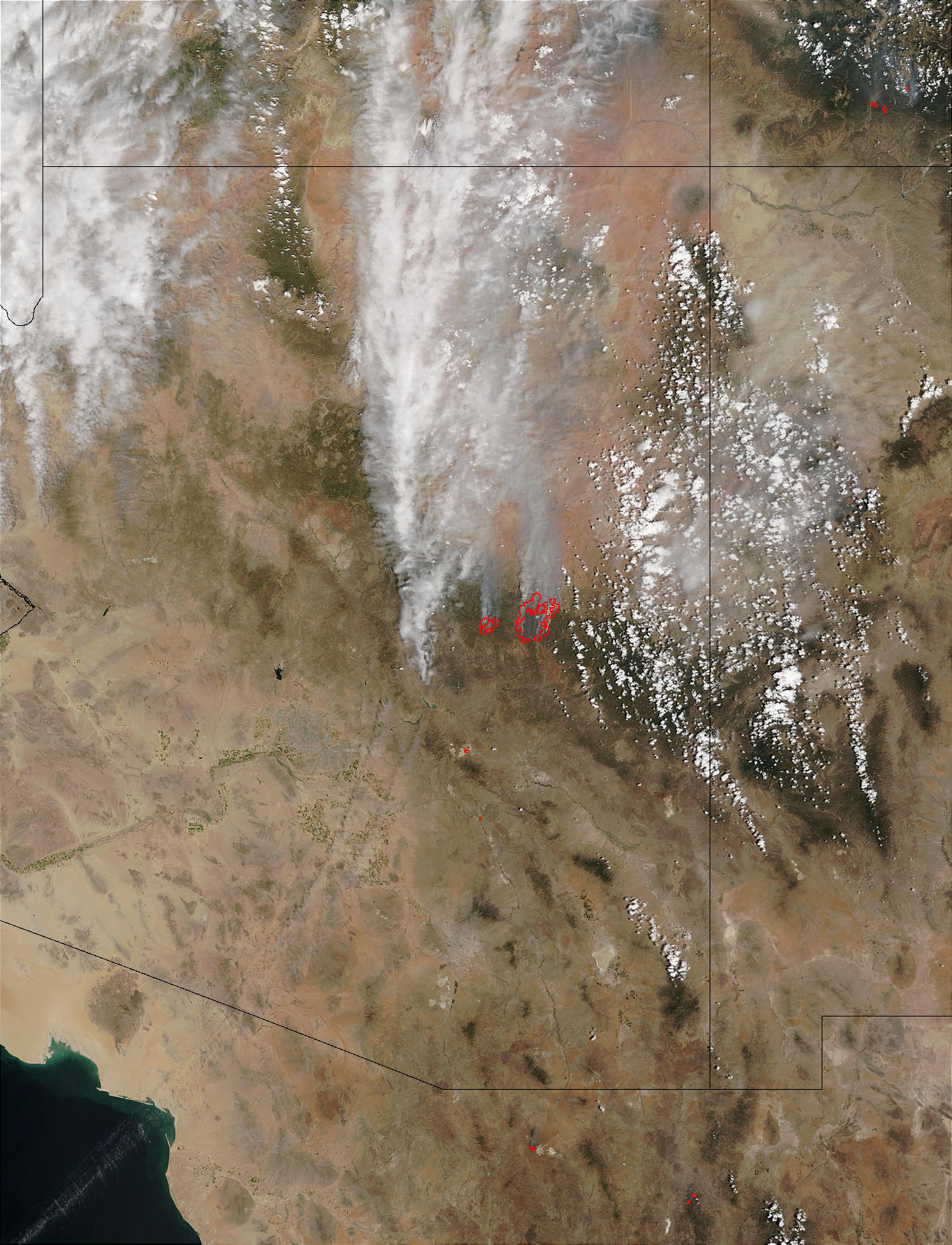 Incendios Rodeo y Chediski en Arizona | STESA