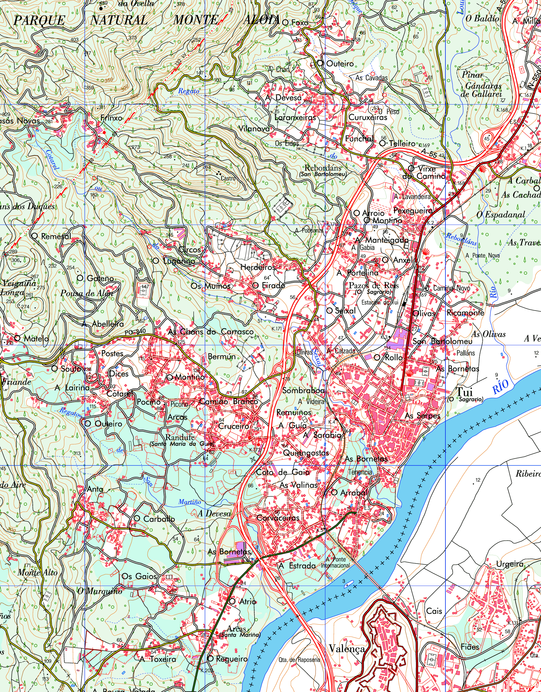 Tui map | STESA