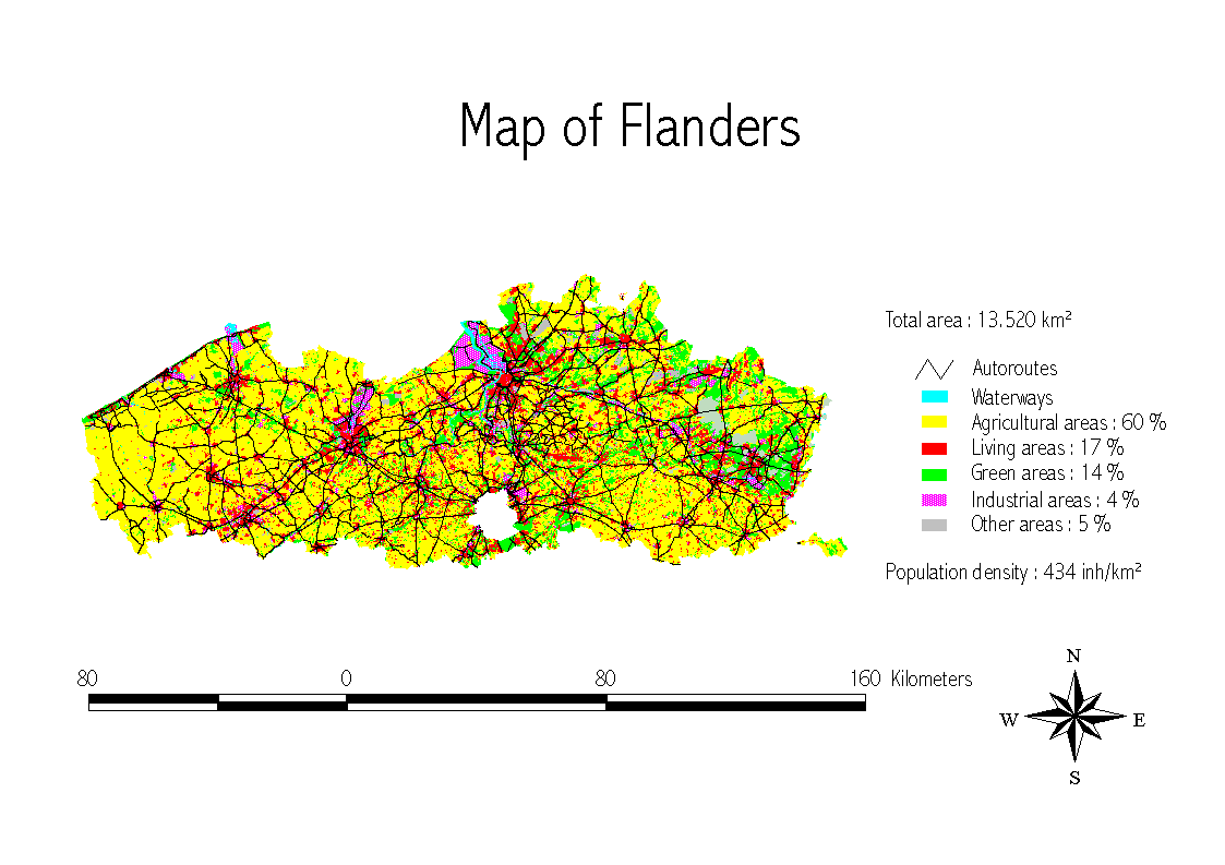 Map of Flanders | STESA