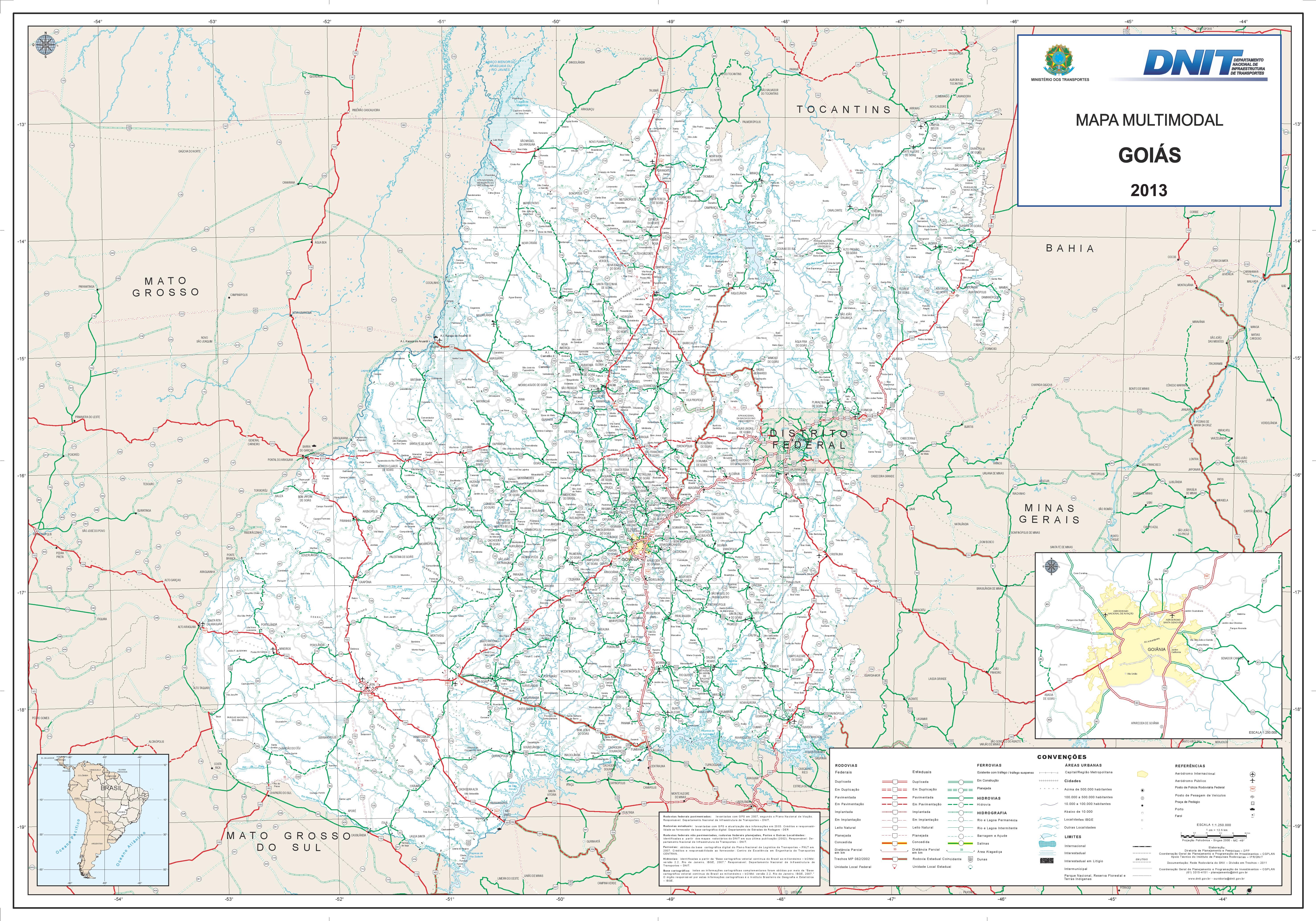 State of Goiás road map | STESA