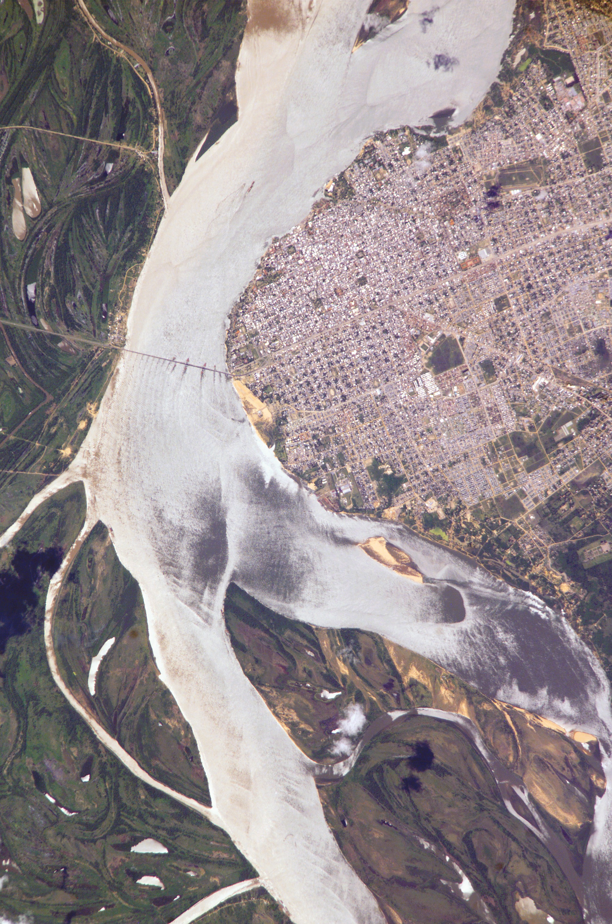 Satellite image of the city of Corrientes, Argentina | STESA