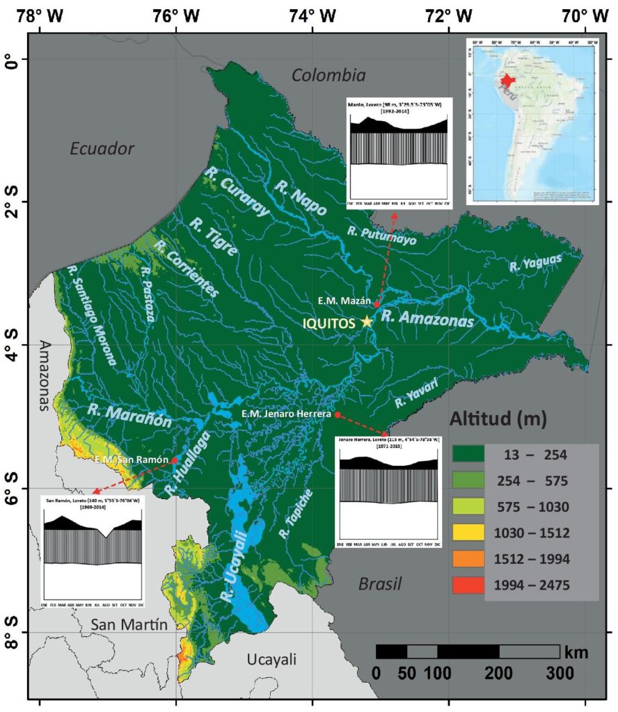 Geografía del departamento de Loreto - Galería de mapas