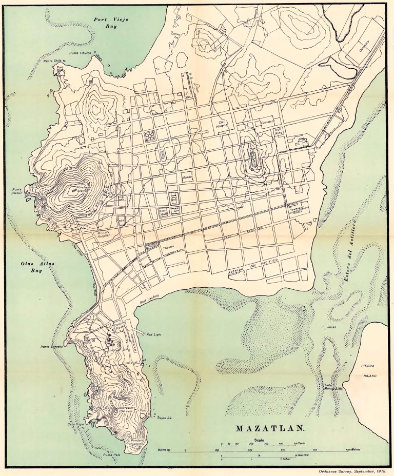 Plano de Mazatlán - Galería de mapas