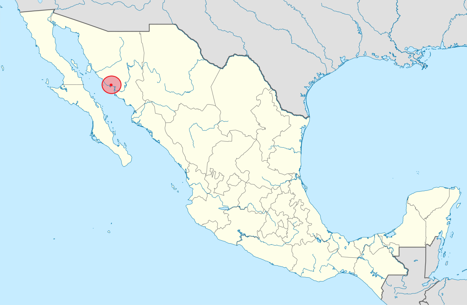 Plano de Guaymas - Galería de mapas